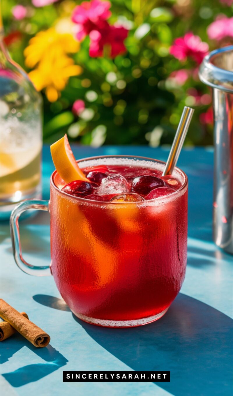 11 Red Cocktail Recipe Ideas | Sugar&Cinnamon