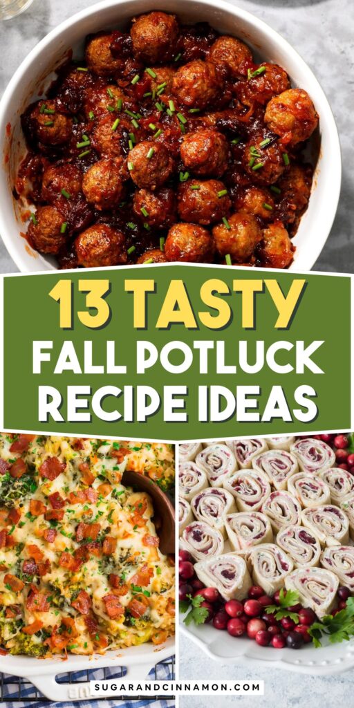 13 Fall Potluck Recipe Ideas | Sugar&Cinnamon