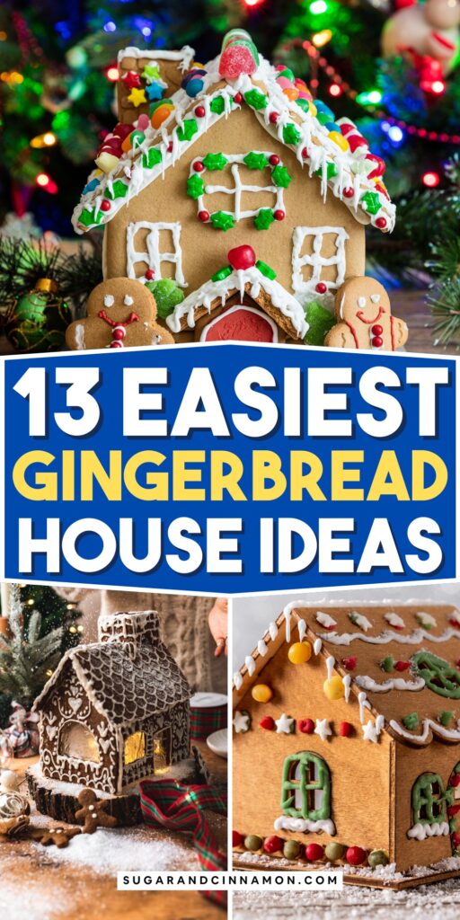 10 Easiest Gingerbread House Ideas | Sugar&Cinnamon