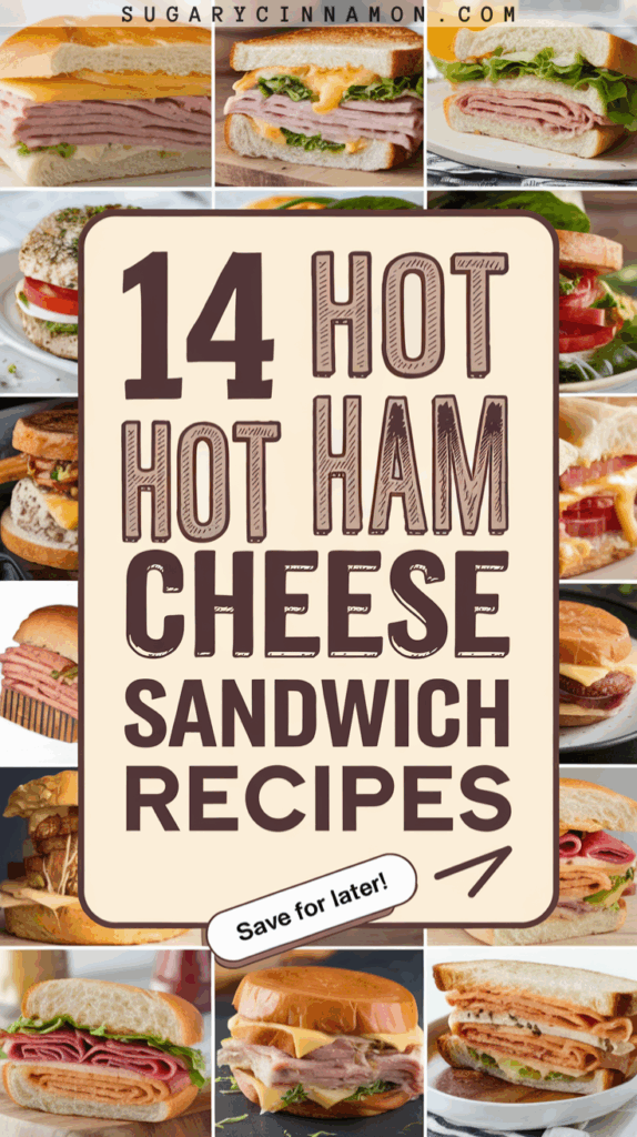 14 Hot Ham And Cheese Sandwich Recipes | Sugar&Cinnamon